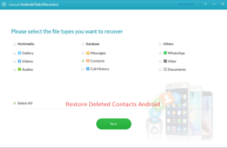 How to Recover Deleted Contacts from Android Phone Memory
