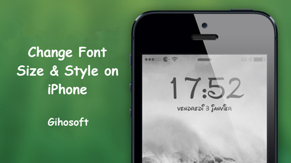 How To Change Font Style And Size On IPhone iPad iOS 12 
