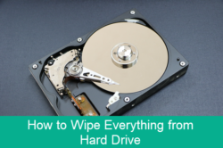 How to Wipe a Hard Drive on Computer