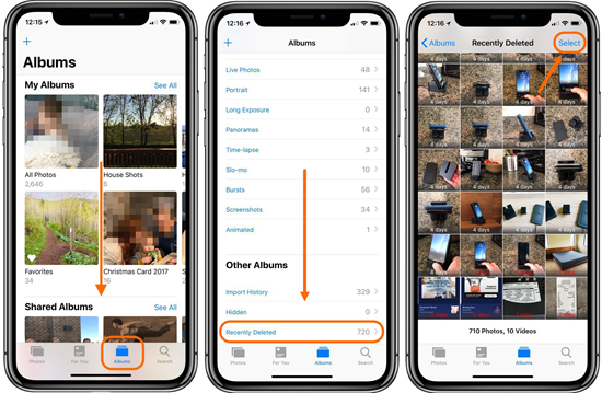 How To Recover Permanently Deleted Photos From IPhone 6 To Xs
