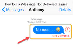 5 Ways to Fix "iMessage Not Delivered" on iPhone in 2019