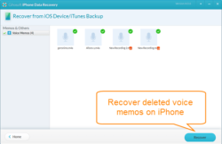 How to Recover Deleted Voice Memos from iPhone 11/X/8/7/6